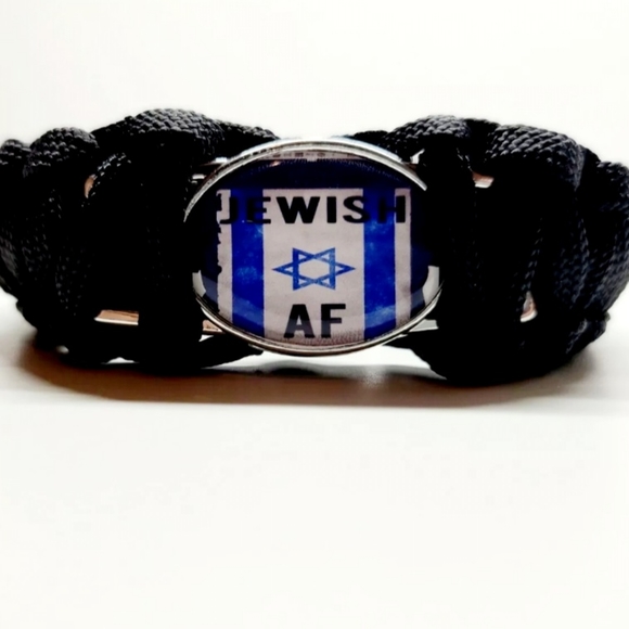 Hand Crafted | Accessories | Jewish Pride Flag Charm Bracelet Wristband ...